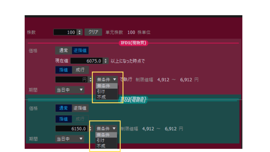 【SBI証券】買いと売りを同時にセット！「IFD注文」のやり方